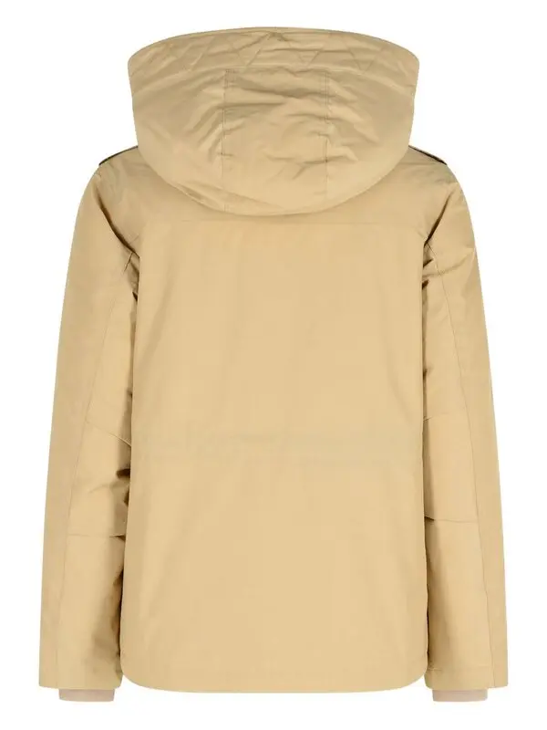 Woolrich Hooded Casual Jacket - Nude