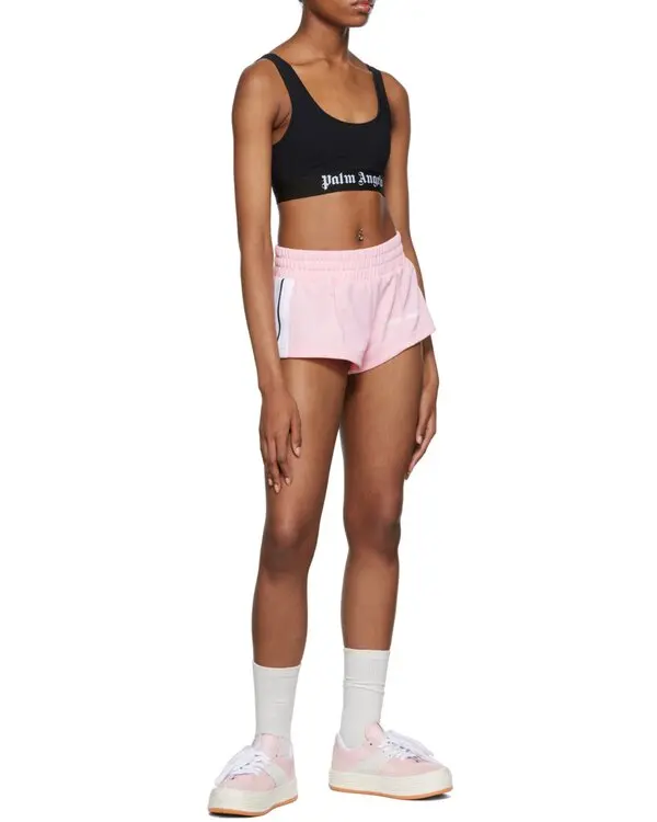 Palm Angels Scoop Neck Cropped Vest Top