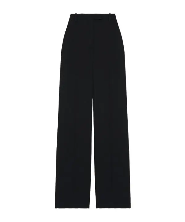 Alexander McQueen High-waisted Tailored Trousers - Black