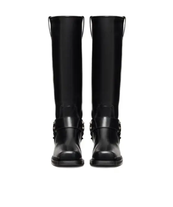Valentino Garavani Rockstud Ankle Strap Boots
