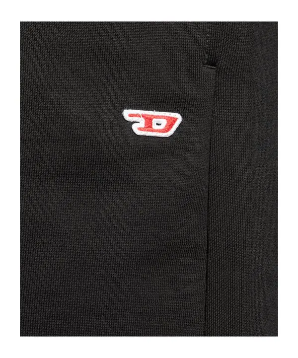 DIESEL® Cotton Shorts With Logo Detail
