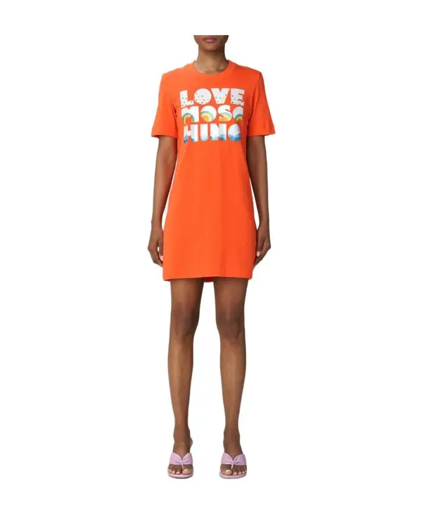 Moschino Detail T-shirt Dress