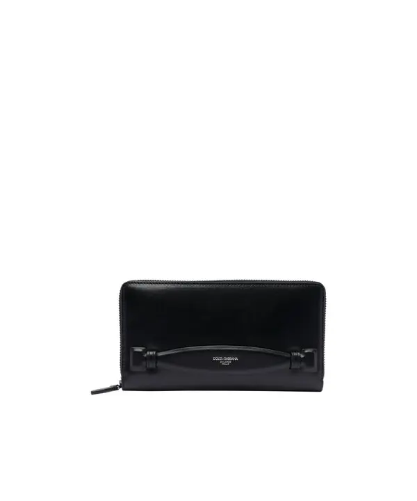 Dolce & Gabbana Dolce Gabbana Logo Printed Zip-around Wallet