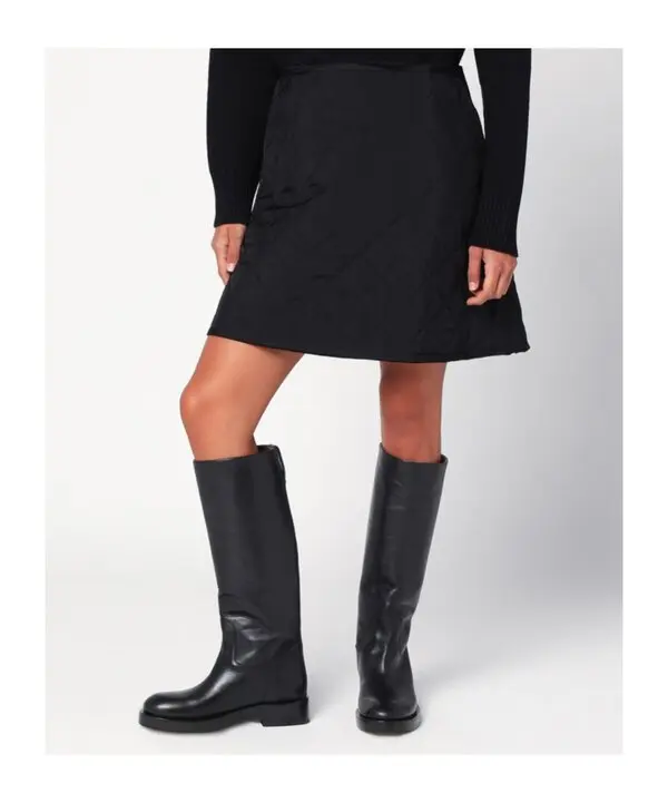 JIL SANDER Quilted Mini Skirt