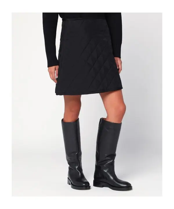 JIL SANDER Quilted Mini Skirt