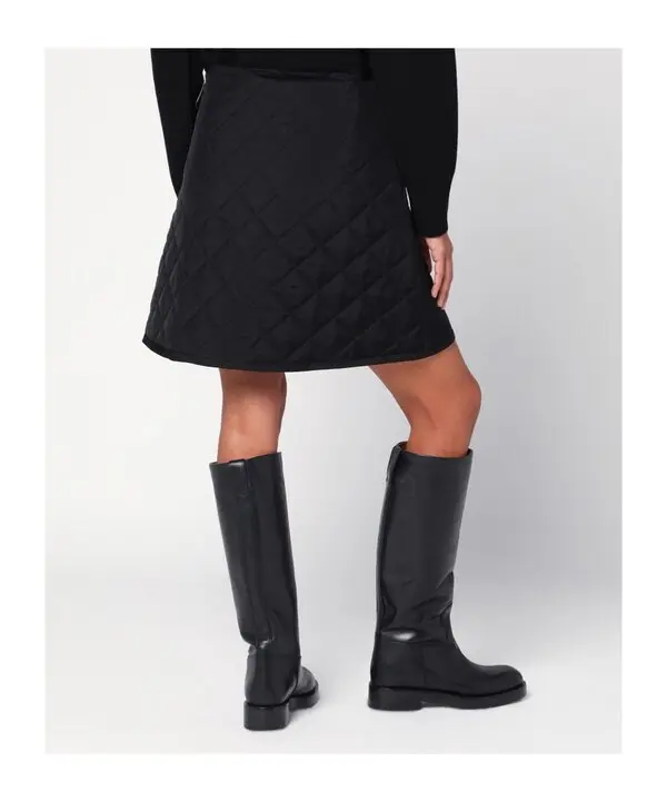 JIL SANDER Quilted Mini Skirt