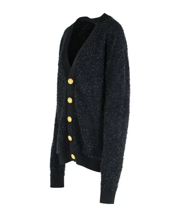 Balmain Button-up Knit Cardigan