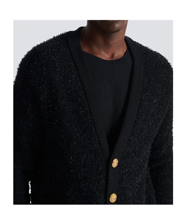 Balmain Button-up Knit Cardigan