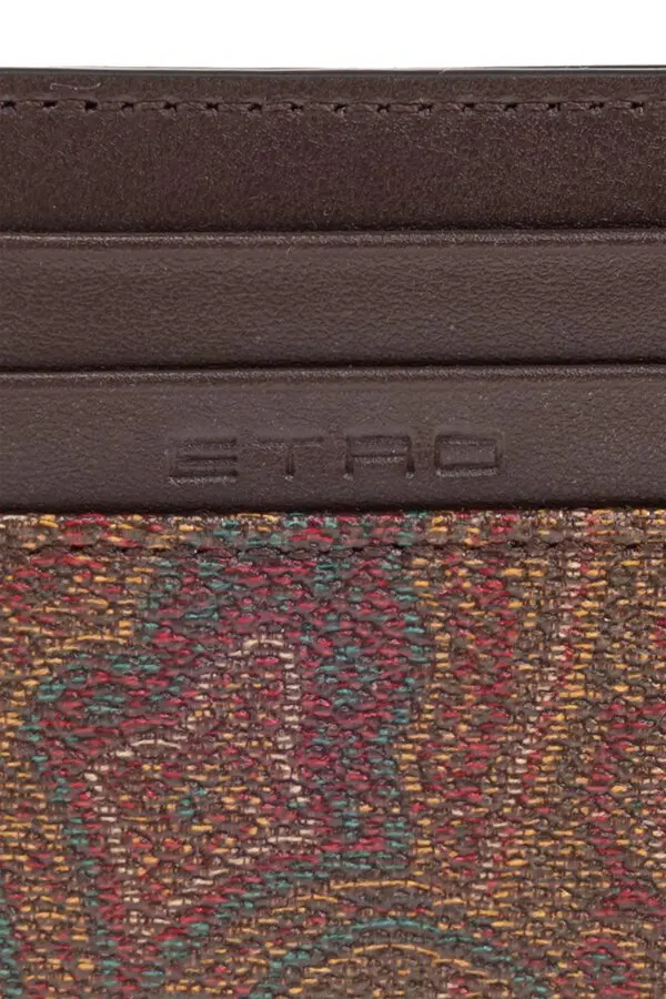 Etro Pegaso Plaque Card Holder