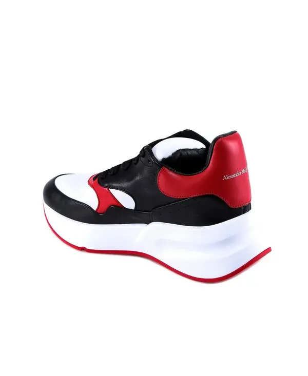 Alexander McQueen Logo Detailed Casual Sneakers - Black
