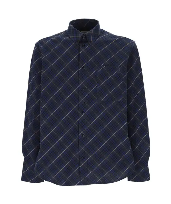 Burberry Checked Shirt Jacket