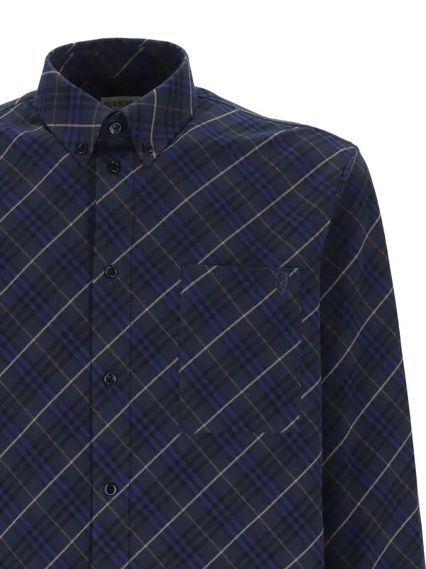 Burberry Checked Shirt Jacket