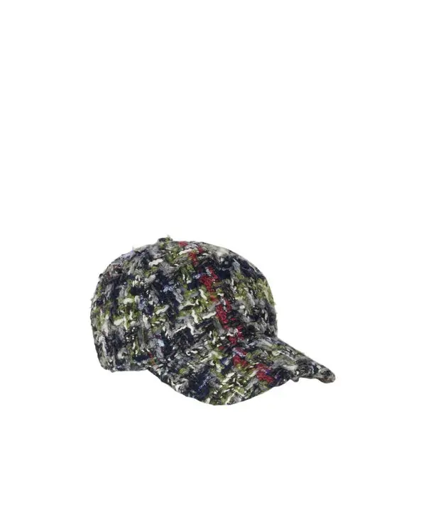 Etro Bouclé Baseball Cap - Black