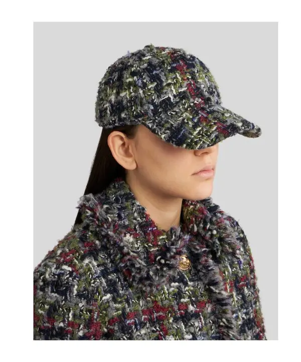 Etro Bouclé Baseball Cap