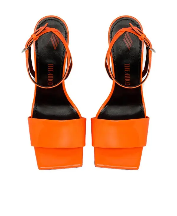 Attico Cheops High-heeled Sandals - Red