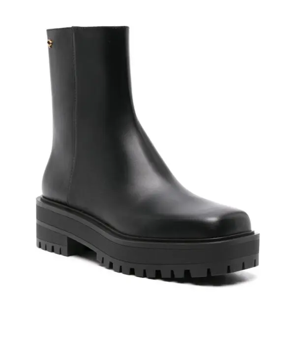 GIANVITO ROSSI Leather Ankle Boots