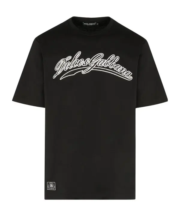 Dolce & Gabbana Branded Cotton T Shirt