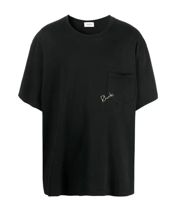 Rhude Embroidered-logo Cotton T-shirt