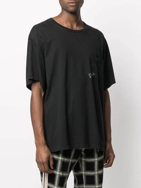 Rhude Embroidered-logo Cotton T-shirt