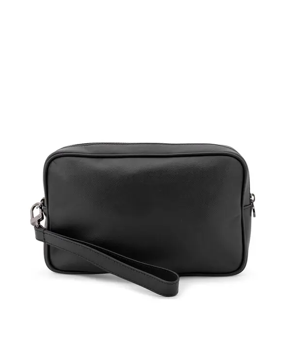 Kiton Logo Plaque Zip-around Clutch Bag