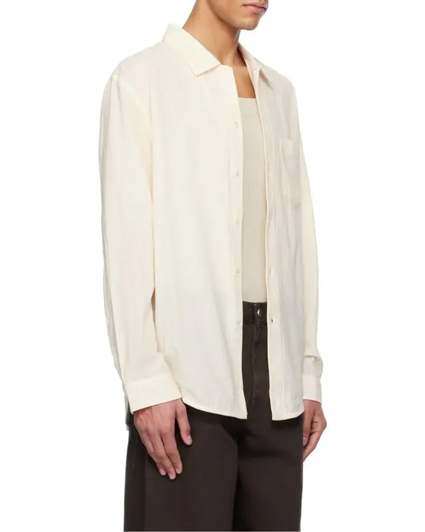 Séfr Leo Voile Shirt - Off-white