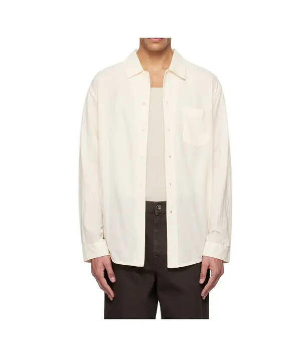 Séfr Leo Voile Shirt - Off-white