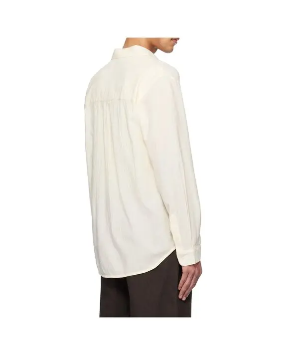 Séfr Leo Voile Shirt - Off-white