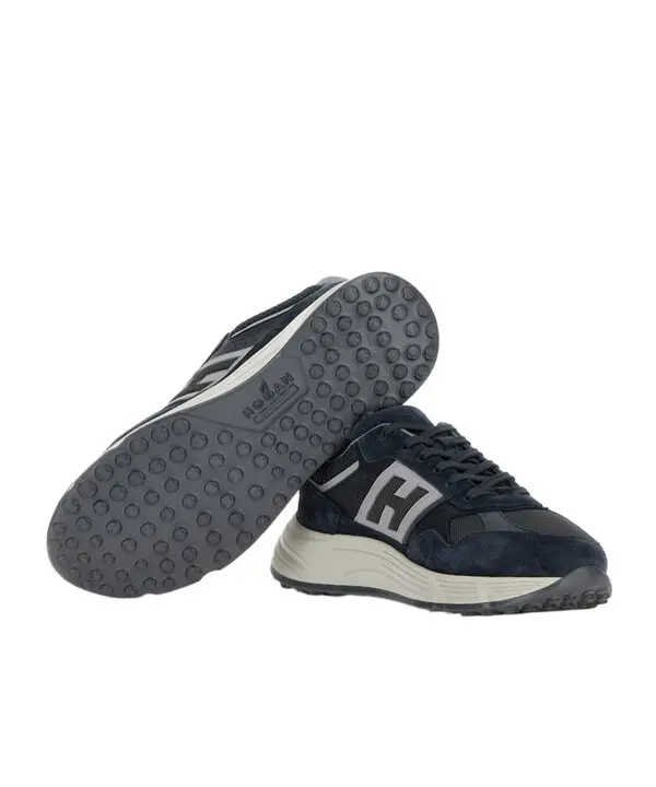 Hogan Hyperlight Lace-up Sneakers - Black