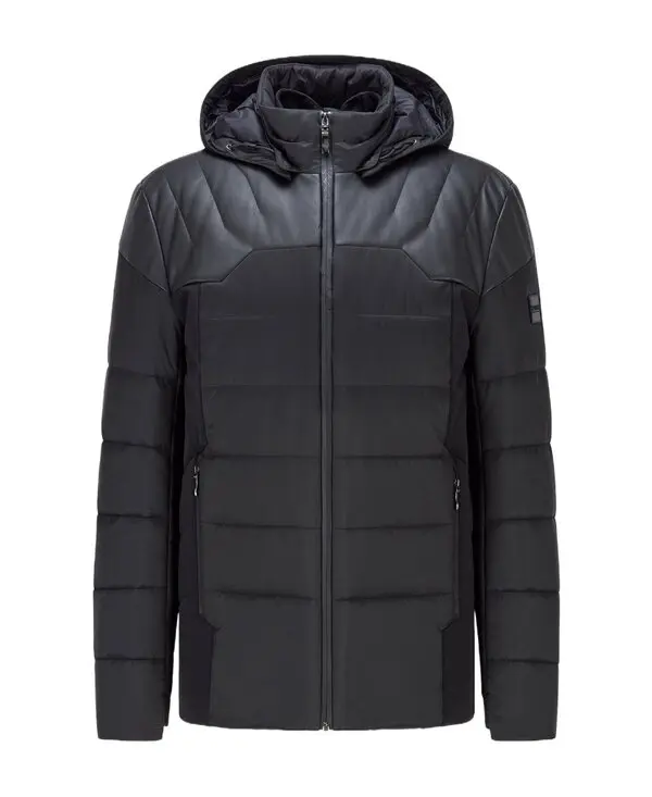 Hugo Boss Hooded Quilted Jacket