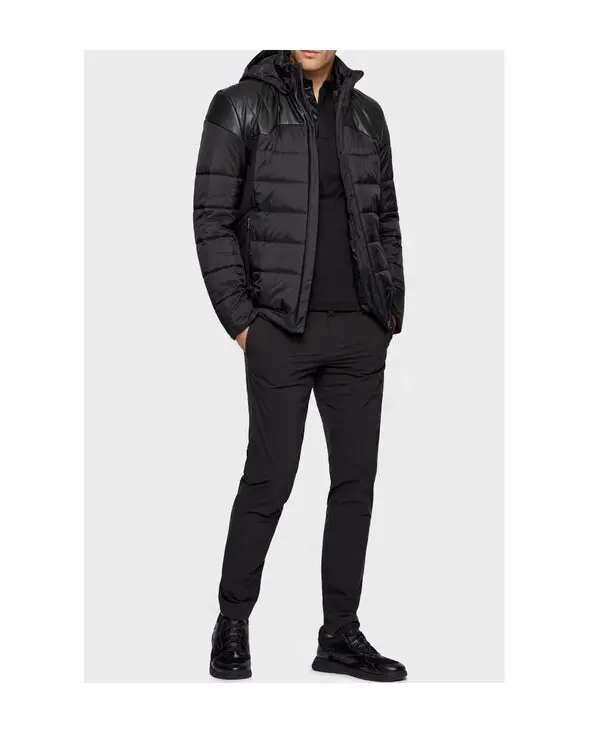 Hugo Boss Hooded Quilted Jacket