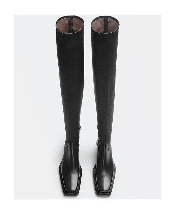 Bottega Veneta Over-the-knee Lean Boots