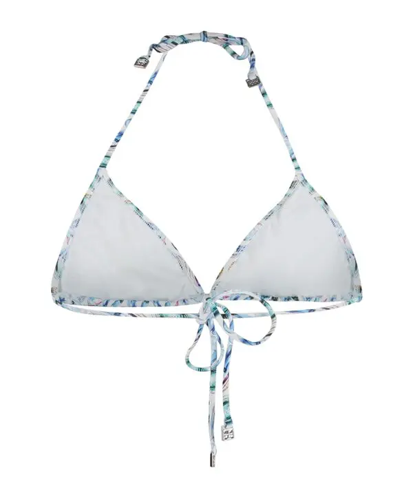 Tory Burch Printed Halterneck Bikini Top