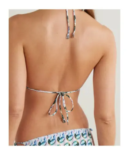 Tory Burch Printed Halterneck Bikini Top