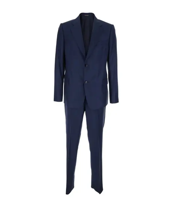 Emporio Armani Two-piece Single-breasted Suit - Blue