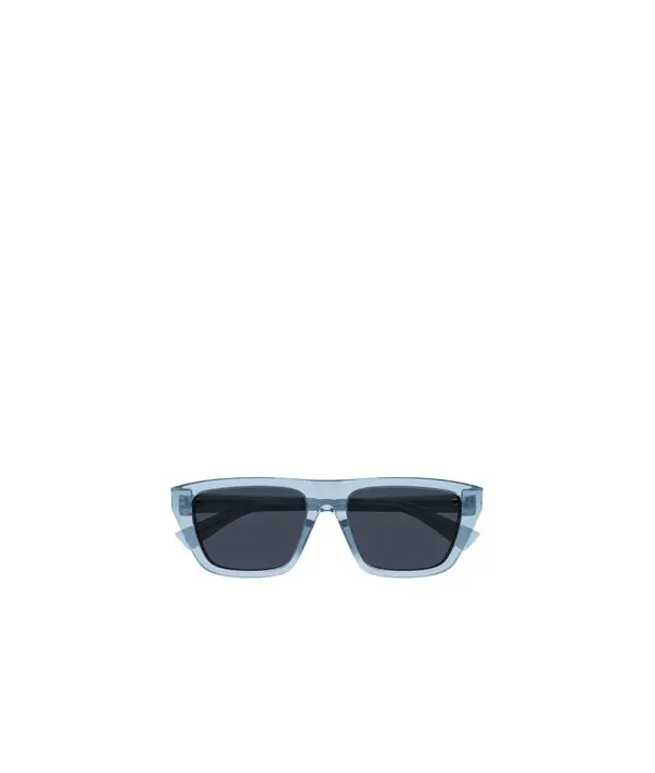 Bottega Veneta Square Frame Sunglasses - Blue