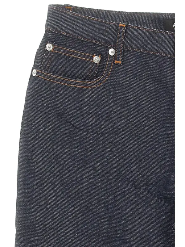 A.p.c. Sailor Jeans High Waist Straight Leg Denim
