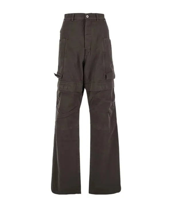 Rick Owens Stefan Wide Leg Cargo Pants