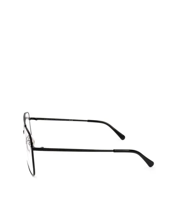 Stella McCartney Geometric Plano Mirror Eyeglasses - Black