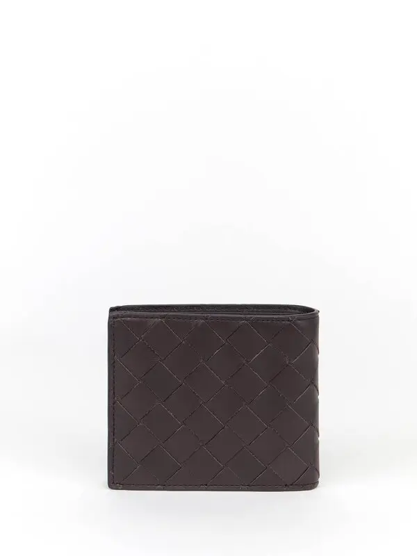 Bottega Veneta Intrecciato Bifold Wallet - Brown