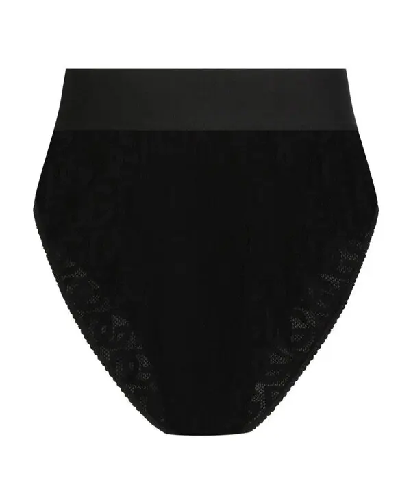 Dolce & Gabbana Dolce Gabbana High Waist Logo Waistband Briefs