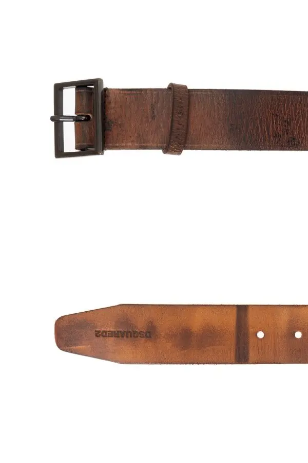 Dsquared2 Buckled Leather Belt