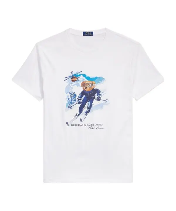 Ralph Lauren Polo Graphic Print Crewneck T-shirt - No