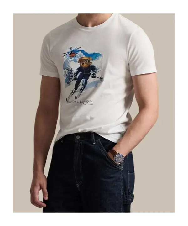 Ralph Lauren Polo Graphic Print Crewneck T-shirt