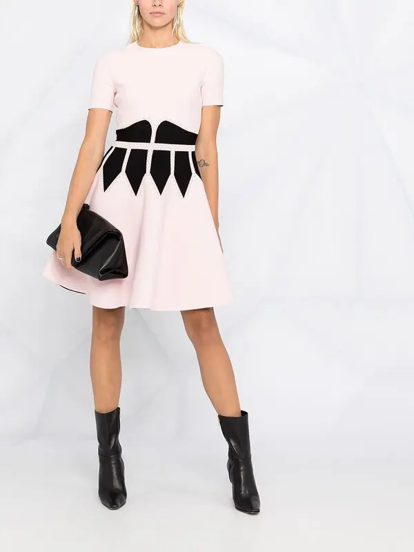 Alexander McQueen Round-neck Short-sleeve Dress