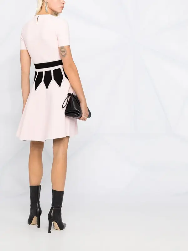 Alexander McQueen Round-neck Short-sleeve Dress