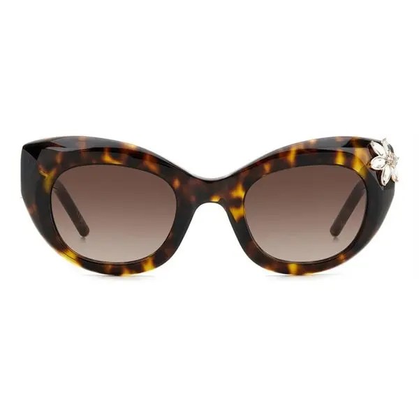 Carolina Herrera Cat Eye Frame Full Rim Sunglasses - Multicolor