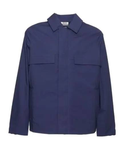 K-WAY Three-layers Poplin Jacket - Blue