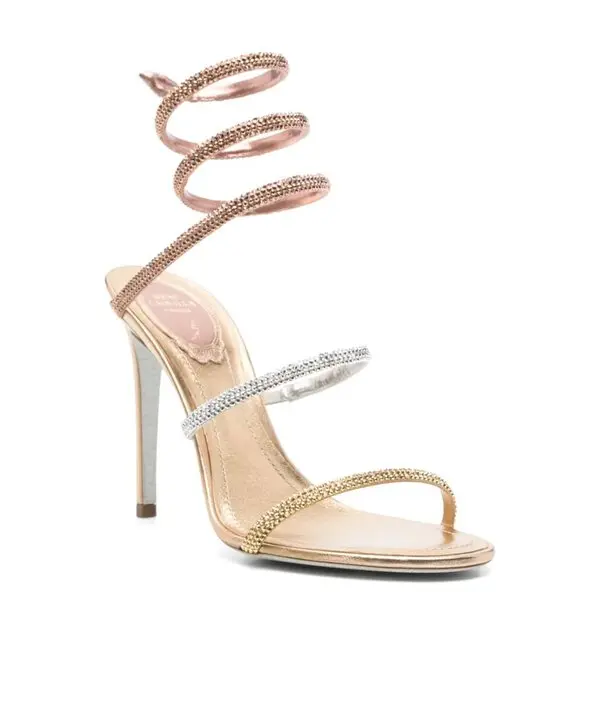 Rene Caovilla Embellished Stiletto Sandals