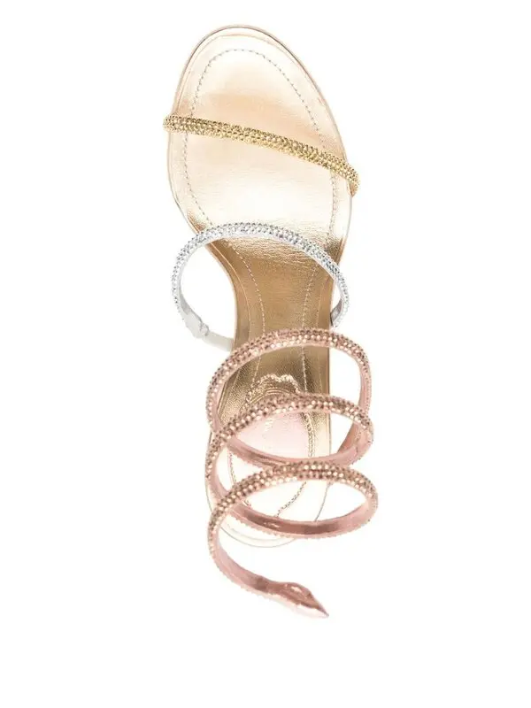Rene Caovilla Embellished Stiletto Sandals