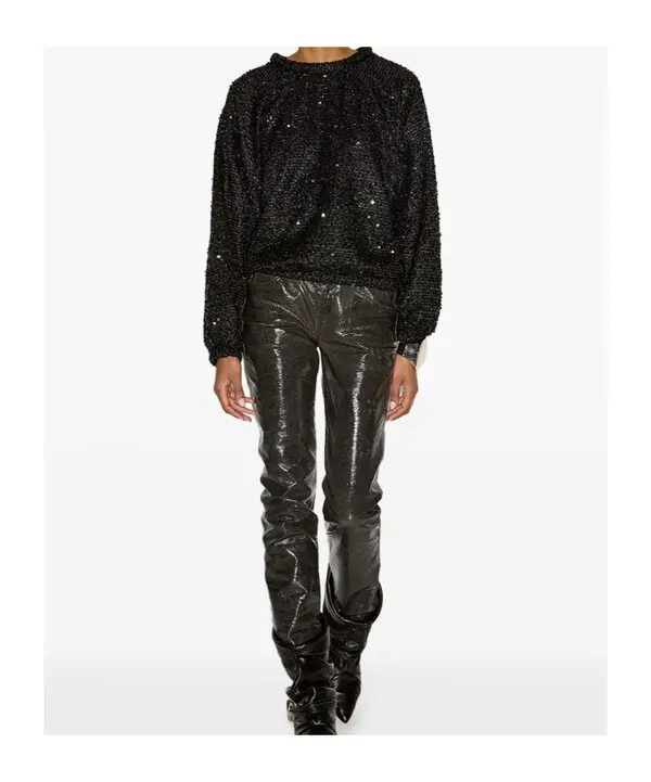 Isabel Marant Étoile Dabia Sequin Embellished Top